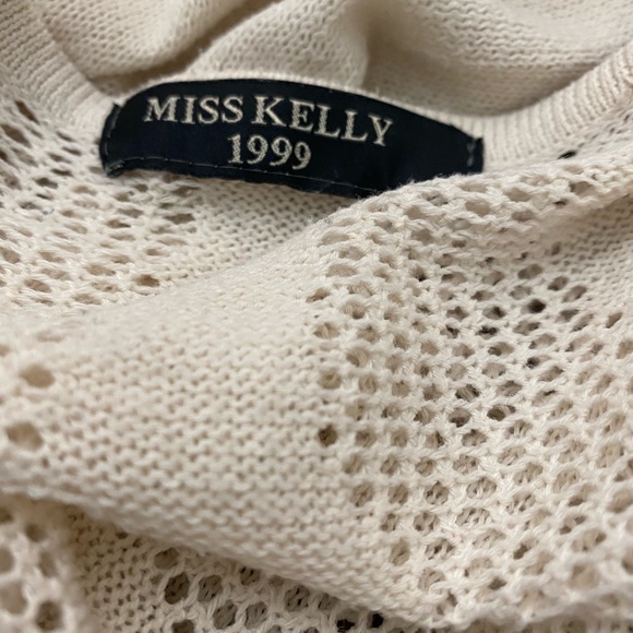 Miss Kelly 1999 | Tops | Miss Kelly 999 Vintage Cream Sweater Tank ...